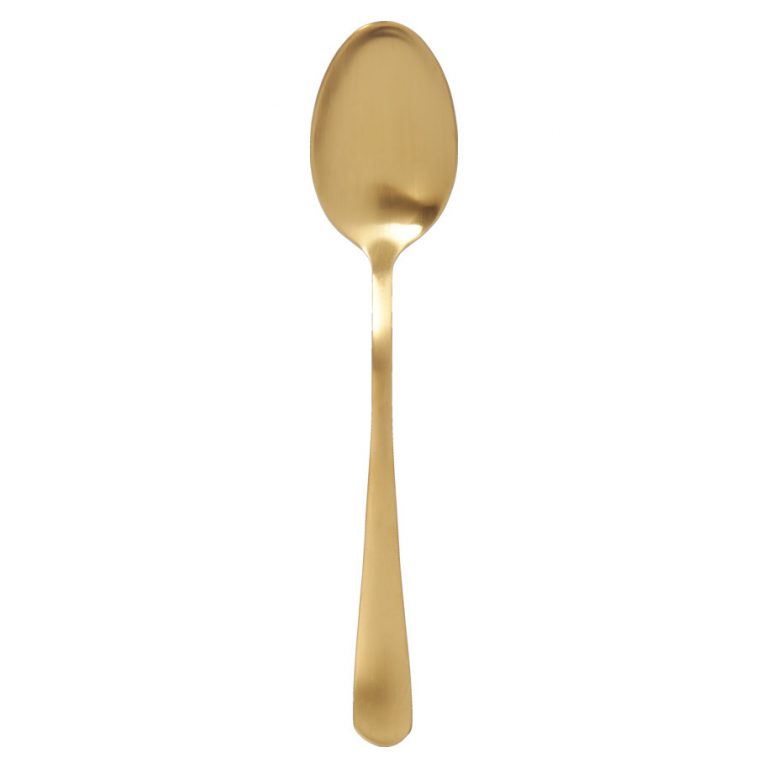 Amefa lepel diner goud - Smorre catering en verhuur service